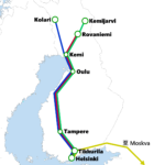 フィンランドの夜行列車リスト - 白川純のヨーロッパ鉄道ガイド